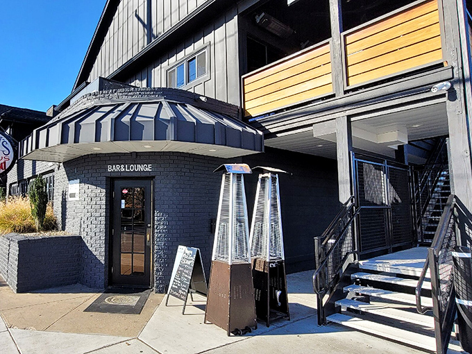 Multiple levels and outdoor seating options ensure everyone finds their perfect spot for serious seafood indulgence.