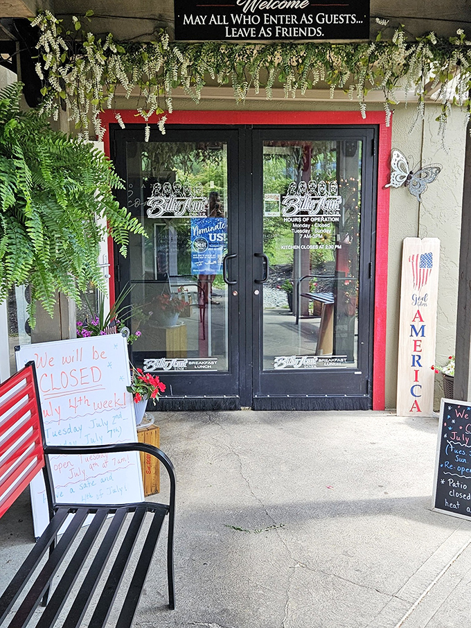 May all who enter as guests leave as friends&mdash;a doorway philosophy that explains why people drive for hours just to eat here.