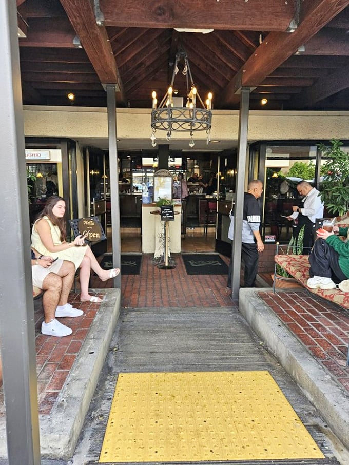 The welcoming entrance promises good things await inside &ndash; and it absolutely delivers on expectations.