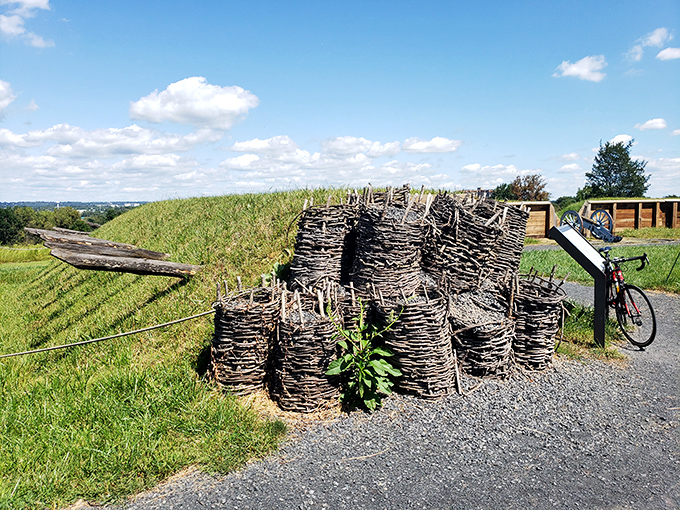 These fascines demonstrate Revolutionary War engineering that solved problems with ingenuity instead of apps or algorithms.