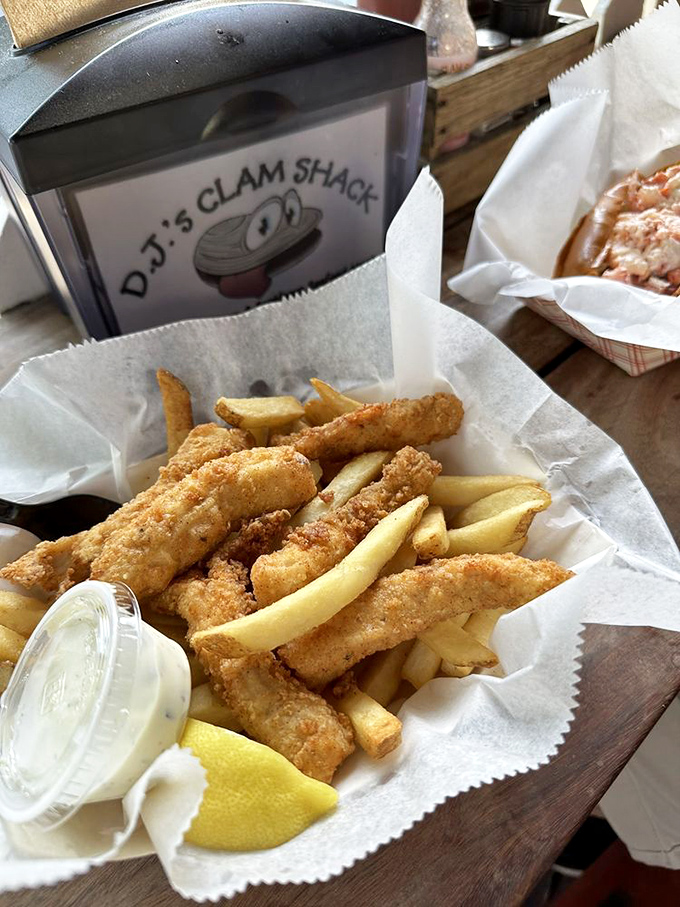 Fish and chips that would make the Beatles homesick &ndash; crispy, flaky, and absolutely spot-on perfect.