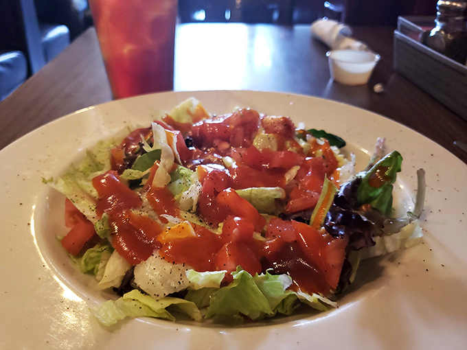 A garden salad that proves vegetables can be exciting too. Fresh, vibrant, and dressed to impress&mdash;the perfect companion to heartier fare. 