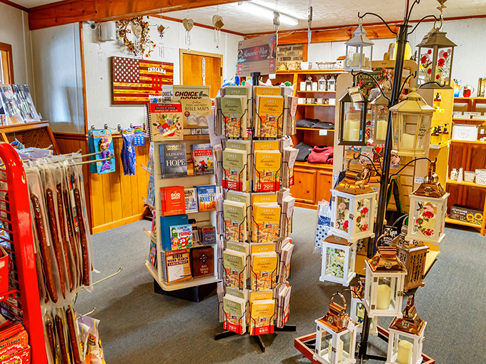 The gift shop offers everything from inspirational signs to country decor&mdash;perfect for when you need to explain where you've been all afternoon.
