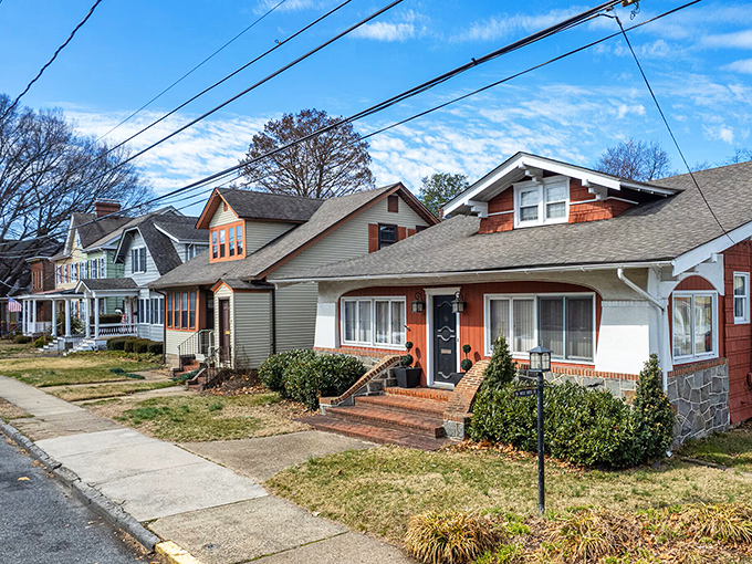 Beyond the historic district, New Castle's residential neighborhoods offer character without the tourist crowds&mdash;real life in a storybook setting.