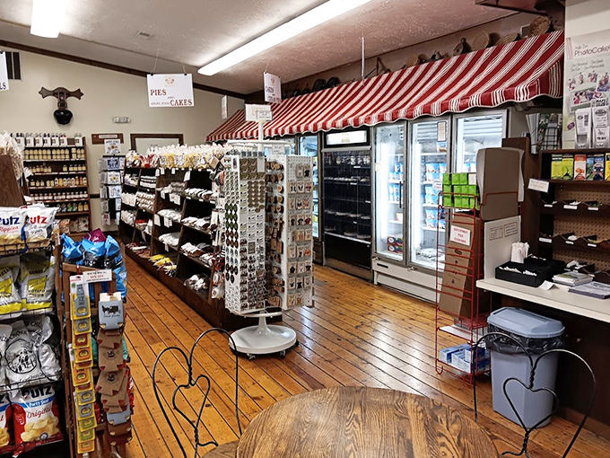 The retail area offers more than just baked goods&mdash;it's a carefully curated collection of country comforts and edible souvenirs.