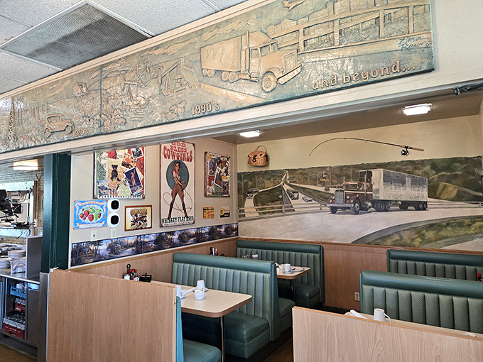 Wall art that chronicles Bakersfield's history&mdash;visual appetizers while you wait for the main event.