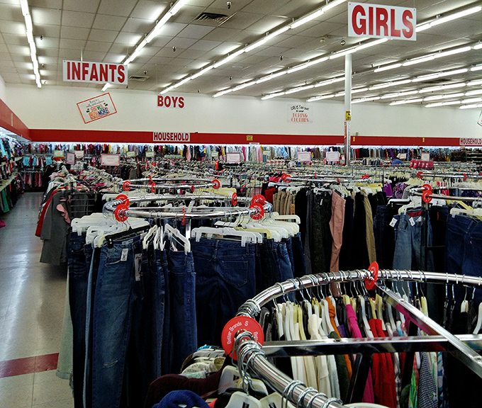 Denim for days! The jeans section offers every wash, cut, and size imaginable&mdash;because finding your perfect pair shouldn't cost a fortune.