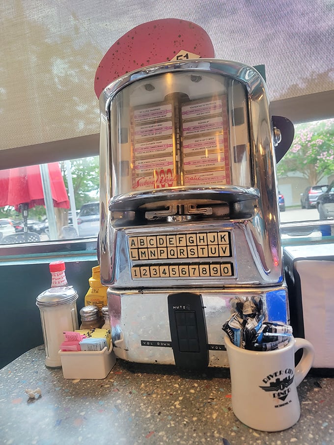 The tabletop jukebox&mdash;where five dollars of quarters buys a soundtrack for your meal and memories that last much longer than your appetite.