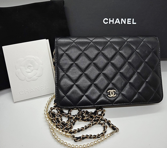 Chanel's quilted perfection never goes out of style. This wallet-on-chain with original packaging is the consignment equivalent of striking gold.