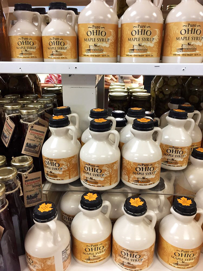 Pure Ohio maple syrup isn't just a condiment—it's liquid gold that makes pancakes weep with gratitude and waffles stand at attention.