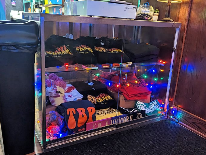 Take a piece of the magic home with merchandise that lets you rep this unique slice paradise.