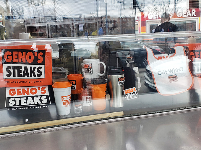 "Got Whiz?" The merchandise asks the eternal Philadelphia question. The answer should always be yes.