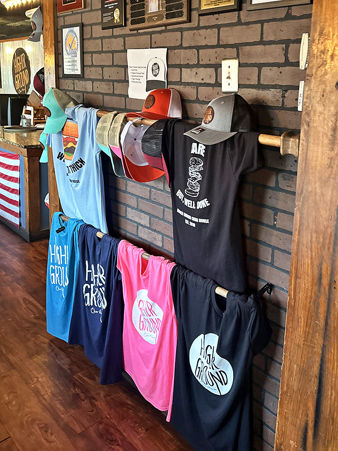 Merchandise that people actually want to wear. When a restaurant's t-shirts become local status symbols, you know they've transcended just being a place to eat.