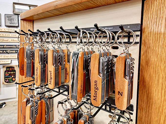 Personalized multi-tools that solve problems you didn't know you had. The perfect gift for the person who has everything except another keychain.