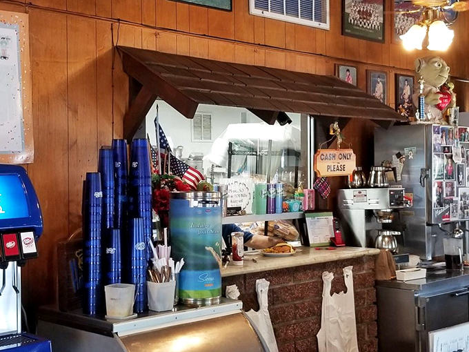 The order window where magic begins and patience is rewarded with edible gold.