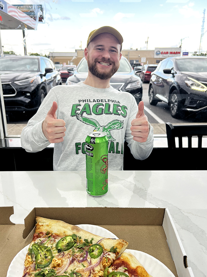 Nothing beats the satisfaction of a happy customer giving two thumbs up to exceptional food.