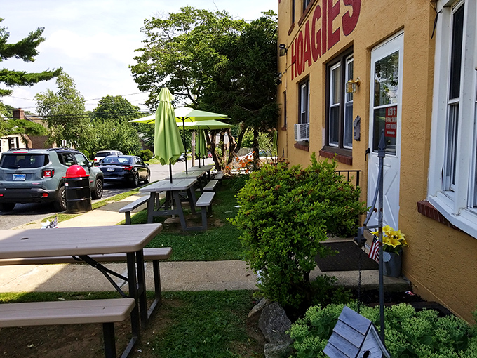Al fresco feasting at its finest. These picnic tables invite you to enjoy your Leo's treasure under Pennsylvania skies, as nature intended.