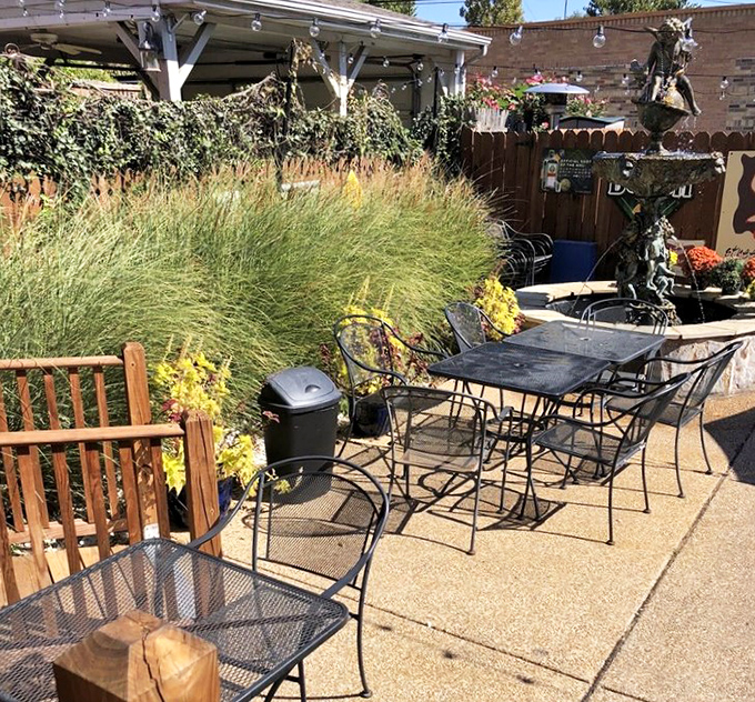 Even the outdoor space invites you to slow down and savor life's simple pleasures.