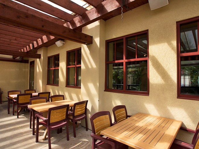 The outdoor patio&mdash;where summer evenings stretch into night, conversations flow freely, and nobody wants to be the first to suggest leaving.