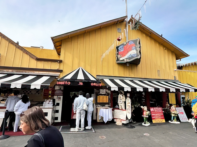 That striped awning has welcomed hungry souls for generations &ndash; like a lighthouse for the famished.