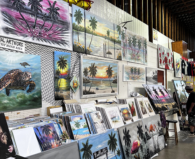 Florida sunsets you can actually afford! Local artwork captures the Sunshine State's magic without the beachfront property price tag.