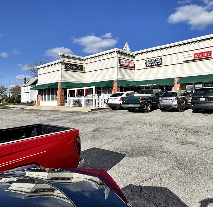 The unassuming strip mall exterior hides culinary treasures within &ndash; like finding a Lamborghini parked in your neighbor's garage.