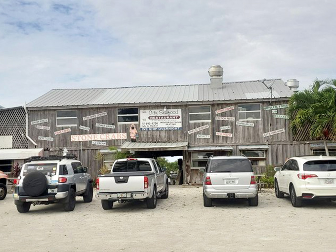 The parking lot fills up fast with trucks and determination&mdash;crushed shells and anticipation crunch equally under your feet.