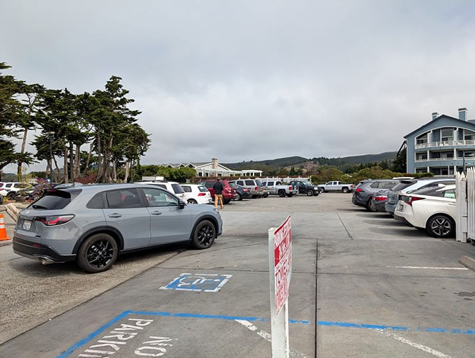 The parking lot might be full, but that's just visual proof you've found a place worth waiting for.