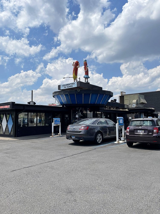 The drive-in setup isn't retro by design – it's authentic by survival, outlasting countless food trends while staying deliciously relevant.