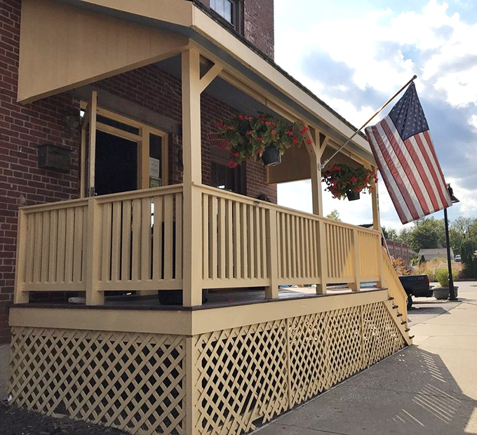 The welcoming entrance promises adventures in antiquing, where your wallet and willpower will be thoroughly tested.