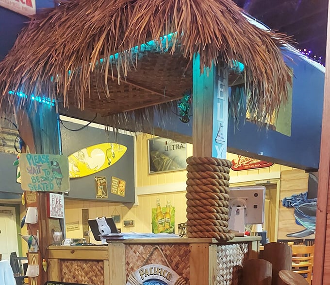 The reception area welcomes you like family, setting the stage for Michigan hospitality at its finest.