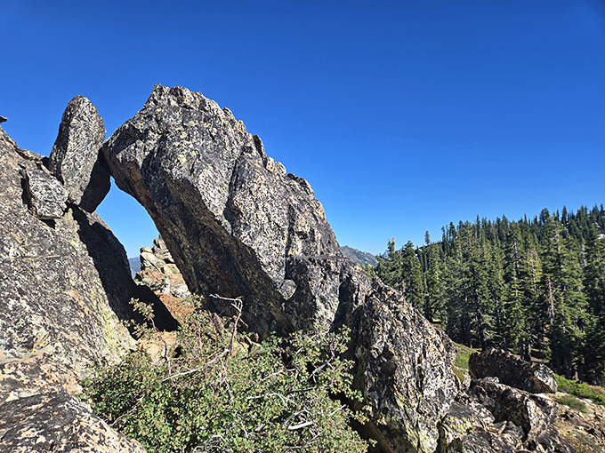 Nature's sculpture garden doesn't charge admission. These granite formations have been perfecting their poses for millions of years.