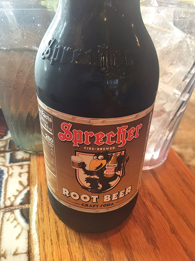 Even the root beer comes with credentials. Sprecher's craft soda proves that every detail matters in the complete barbecue experience.