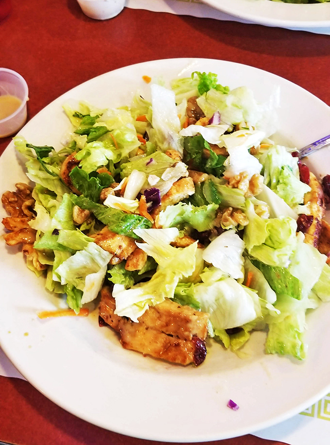 Not just a salad, but proof that Mayfair knows green isn't just a color&mdash;it's a delicious opportunity waiting to happen.