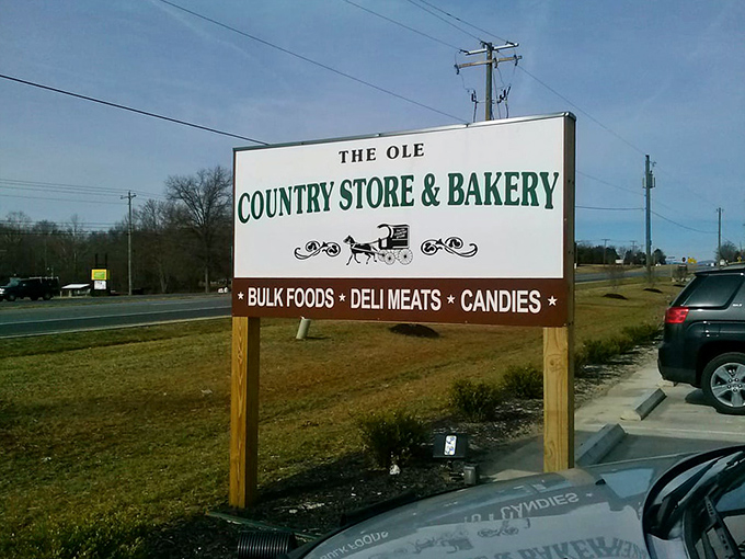 Simple signage that undersells what awaits inside &ndash; like finding a Rembrandt at a yard sale.