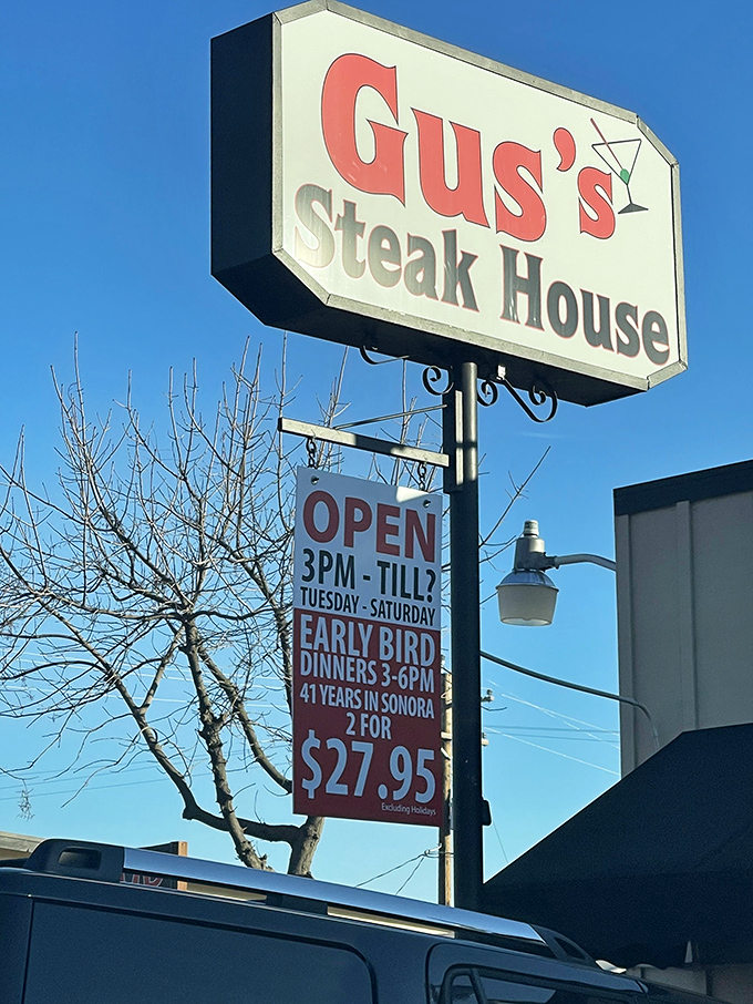 Forty-one years in Sonora isn't just longevity&mdash;it's proof that doing one thing exceptionally well never goes out of style. The early bird special is just smart economics.