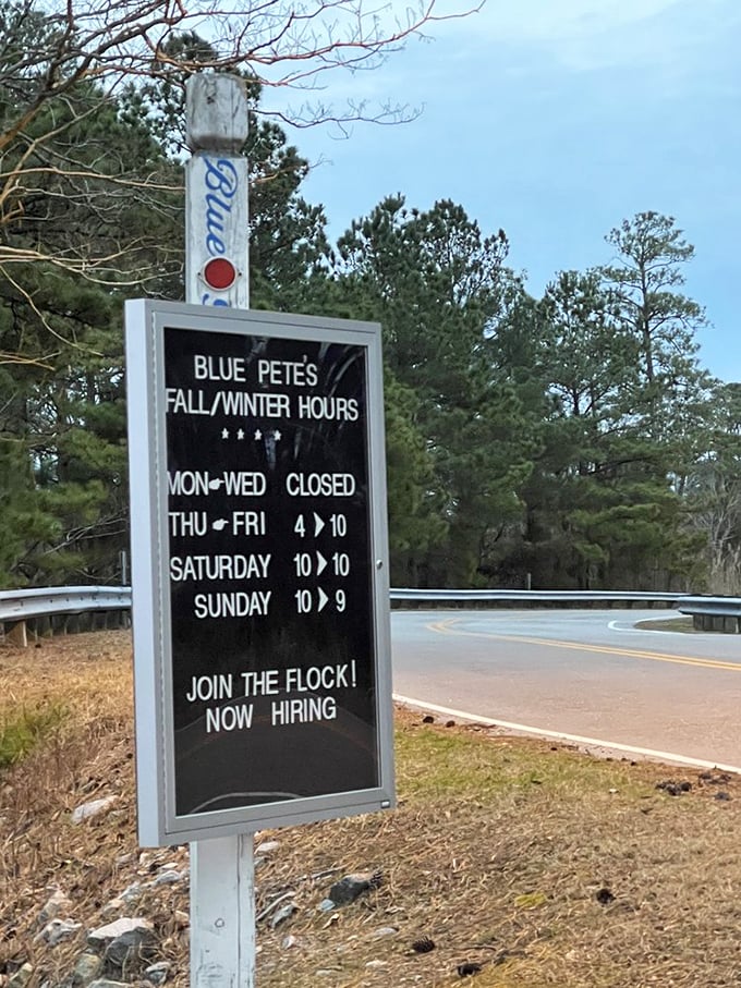 These hours prove they know their audience &ndash; closed early enough to catch Jeopardy, open late enough for proper dining.