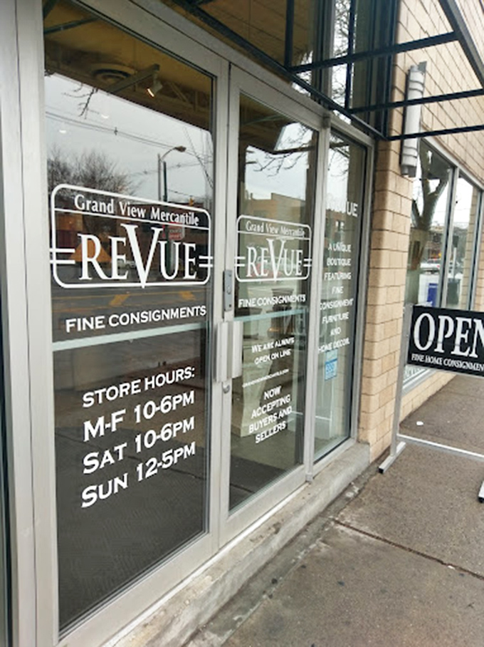 "ReVue" might be the most appropriate name for a place where everything deserves a second look&mdash;and probably a spot in your living room.