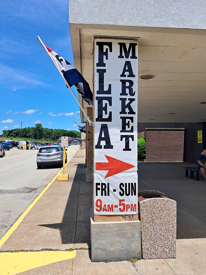 Posted hours that promise regular opportunities to discover what's new among the old.