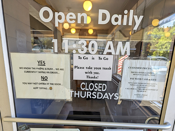 Open daily except Thursdays&mdash;because even seafood superheroes need a day off to recharge their superpowers.