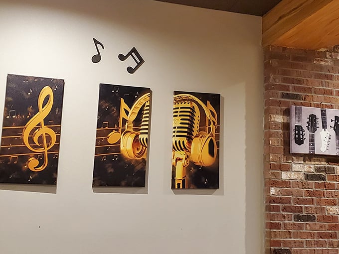 The musical d&eacute;cor isn't just thematic window dressing &ndash; it's a hint that your meal will hit all the right notes.