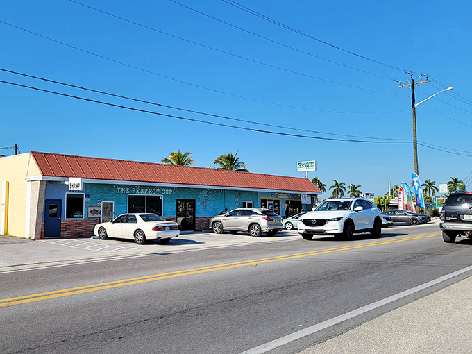 The Perfect Cup attracts a steady stream of locals and visitors alike. Where morning conversations flow as freely as the coffee