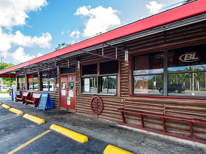 The wooden benches outside aren't just for waiting—they're for mentally preparing yourself for the flavor explosion that awaits.