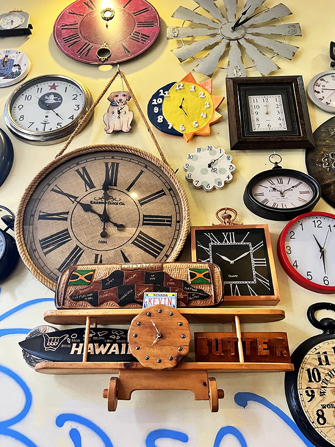 Wall decorations that create a timeline of memories, making every meal feel like a nostalgic family gathering.