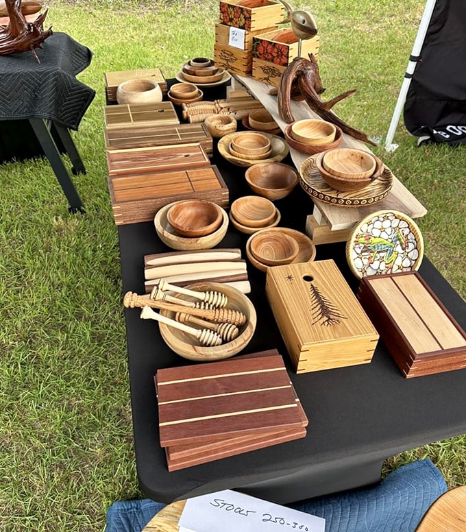 Handcrafted wooden bowls and boxes that feel warm to the touch&mdash;each grain and knot telling the story of the tree it once was.