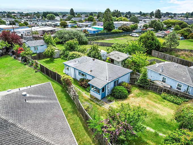 Fortuna's neighborhoods enjoy views of Humboldt Bay, where coastal living comes without the coastal price tag.