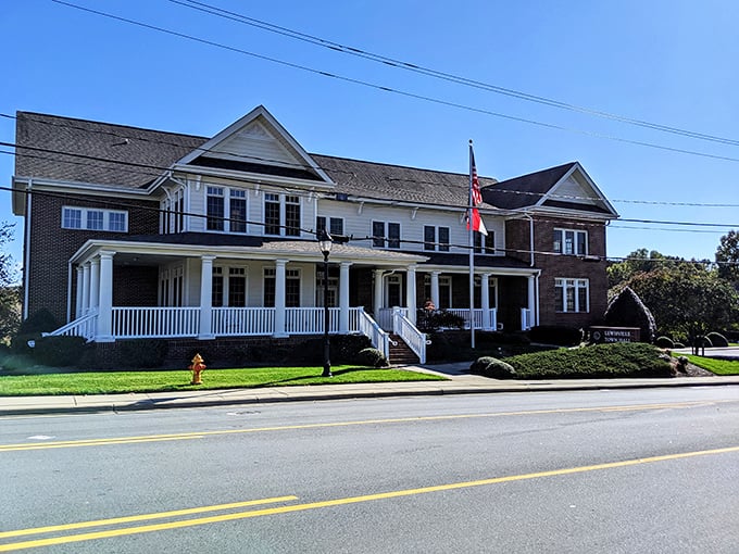 Lewisville's stately buildings speak to its historic roots while welcoming visitors with small-town Southern grace.