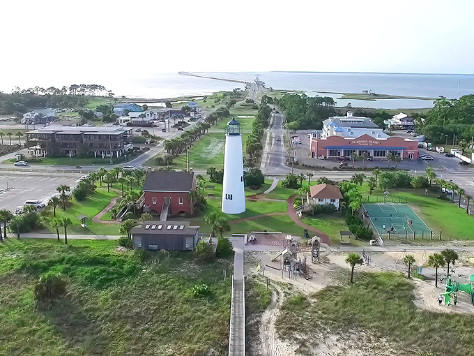 From above, St. George Island reveals its perfect simplicity&mdash;a slender paradise connected to the mainland by a bridge that might as well be a time machine.