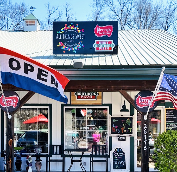 All Things Sweet promises exactly what the name suggests – a sugar rush with a side of small-town hospitality.