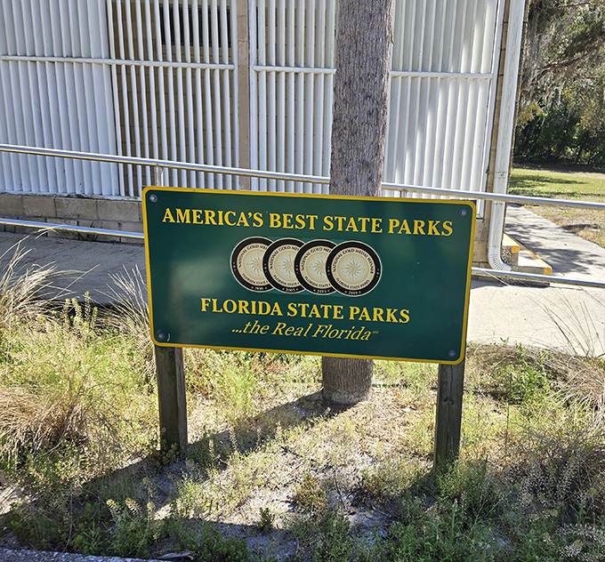 Four gold medals proclaim what visitors already know &ndash; Florida's state parks offer the real Florida experience without the souvenir shops.